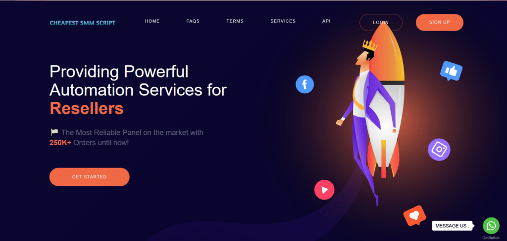 Swp Theme For Smart Panel Script V4.0 | Cheapest SMM Script