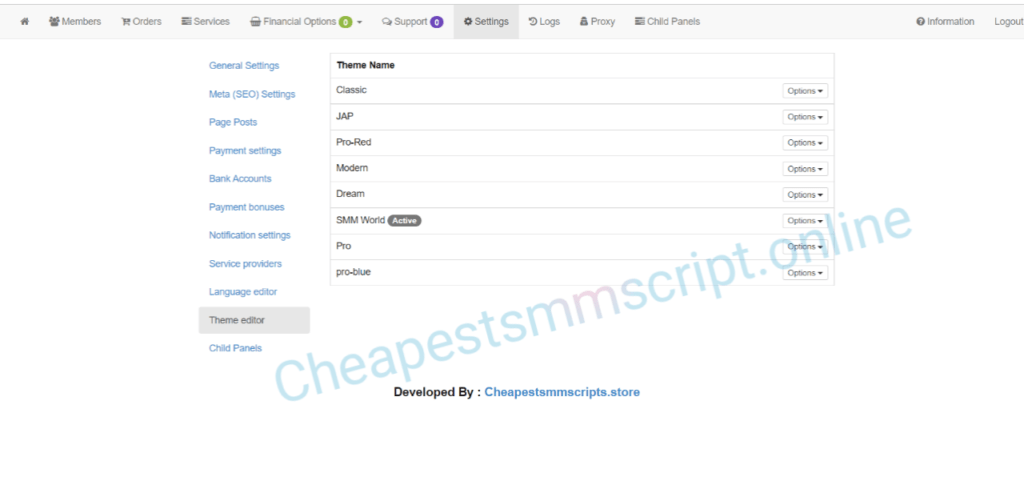 Swp SMM Panel Script